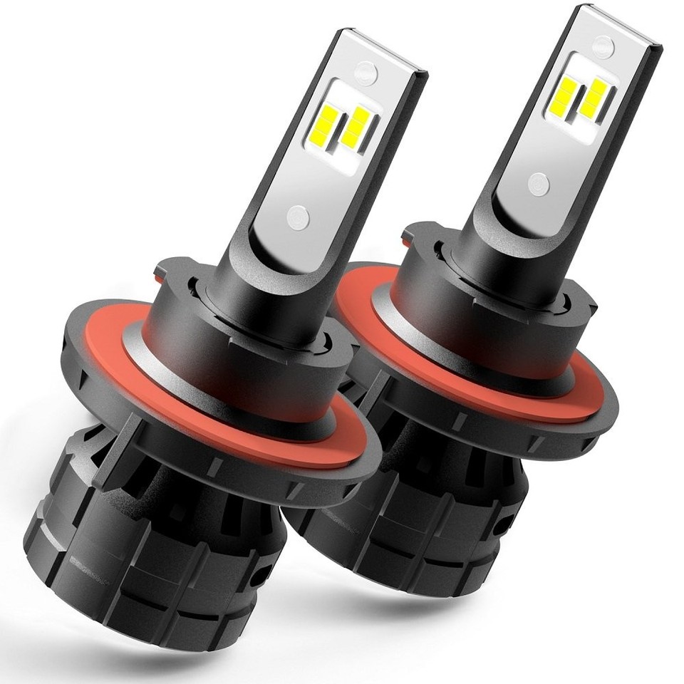 2X AUXITO H13 9008 LED Headlight Kit Conversion Bulbs High Low Beam ...