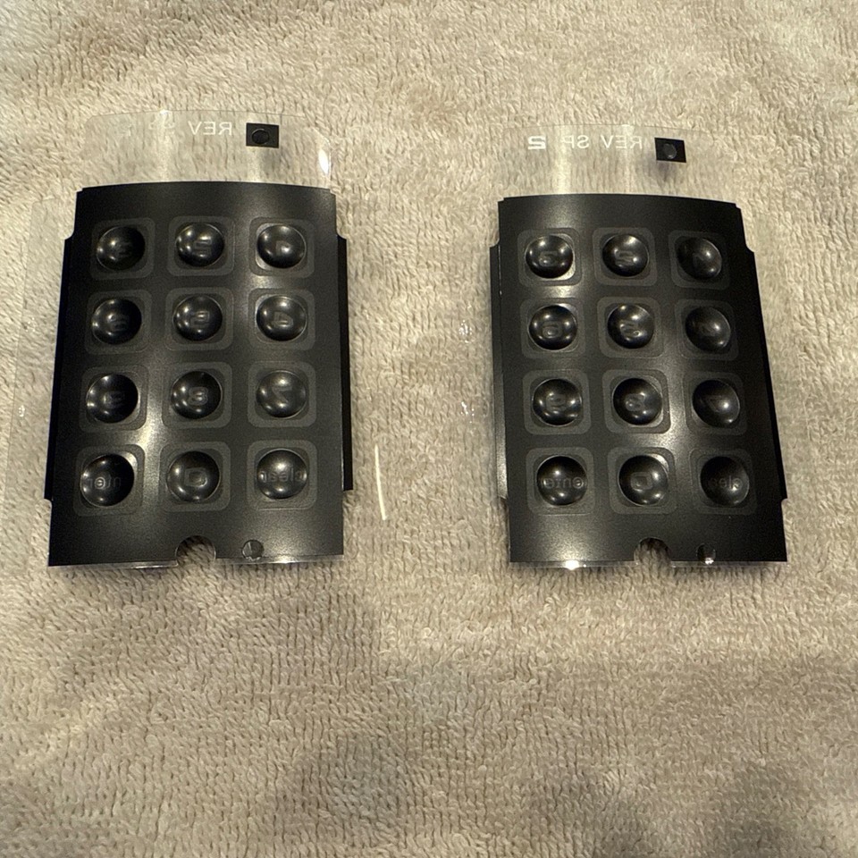 Intellivision INTV System III Controller Keypad Overlay Lot of 2 Repair ...