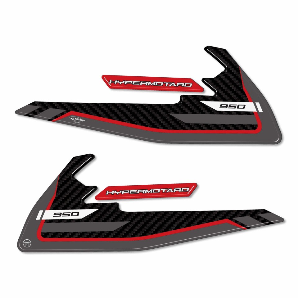 Stickers 3D Guards Tank Compatible With Ducati Hypermotard 950SP 2021 ...