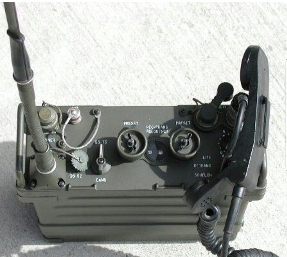 RT-841/ PRC-77 Vietnam Era Military Receiver Transmitter. | eBay