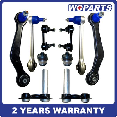 10PCS Rear L/R Suspension Control Arm Kit Fit For BMW E38 740i 740iL ...