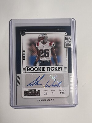 2021 Panini Contenders - Rookie Ticket Autograph #218 Shaun Wade (AU ...