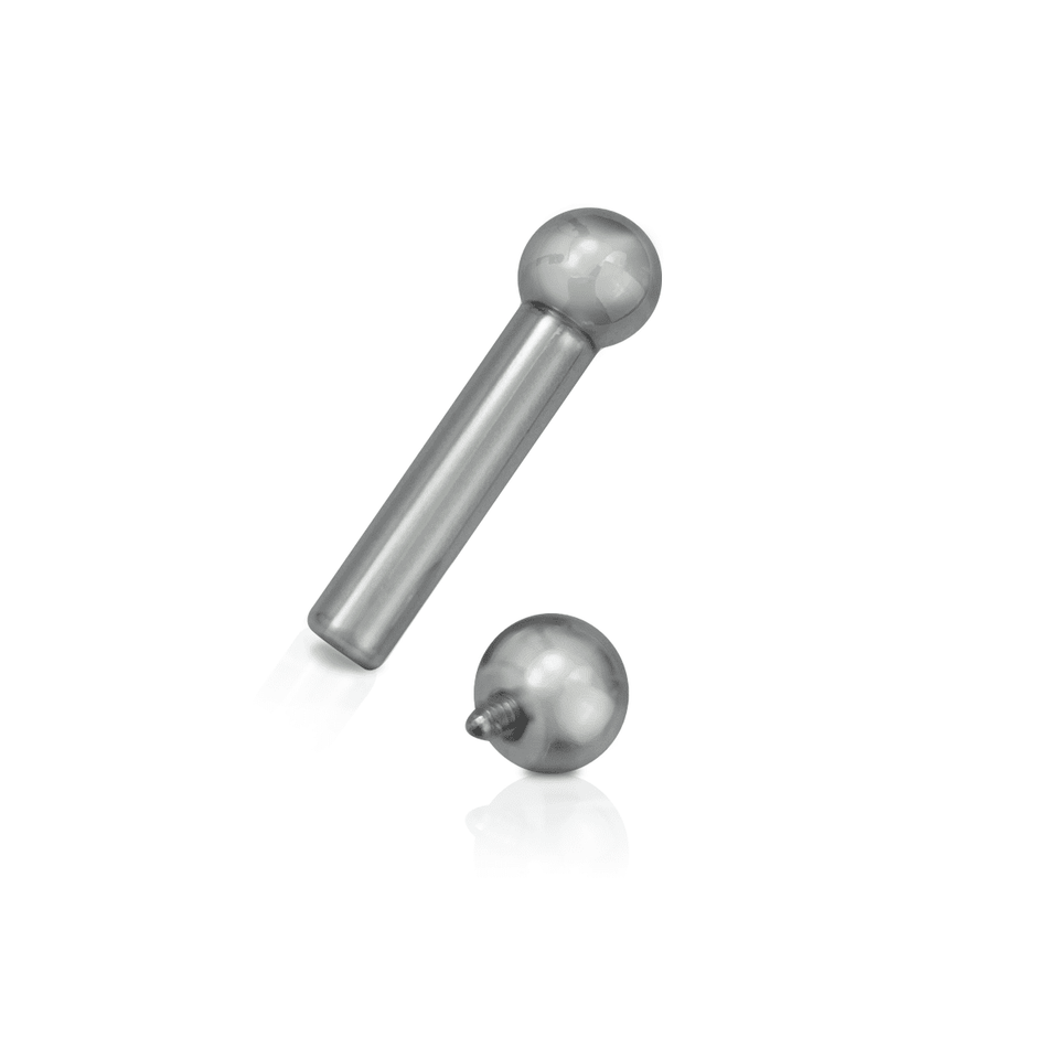Surgical Steel 4G Internally Threaded Straight Barbells Piercing ...