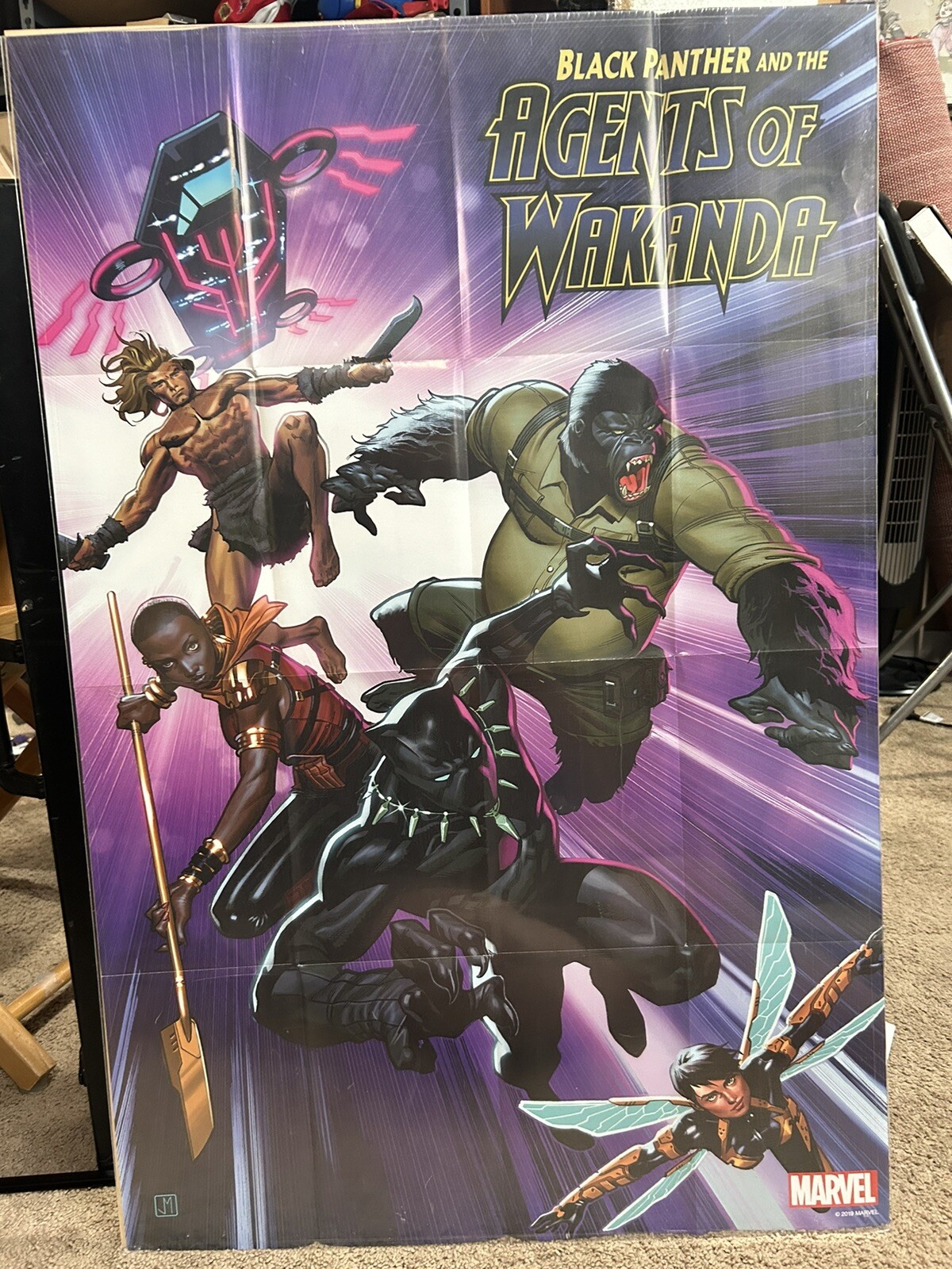Marvel Comics Black Panther and Agents of Wakanda (2019) 24x36 Promo ...