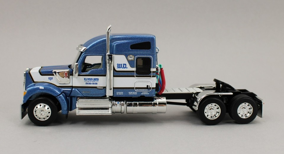 DCP 1:64 *WD POTATO LIMITED* Kenworth W990 Midroof w/53' Utility Reefer ...