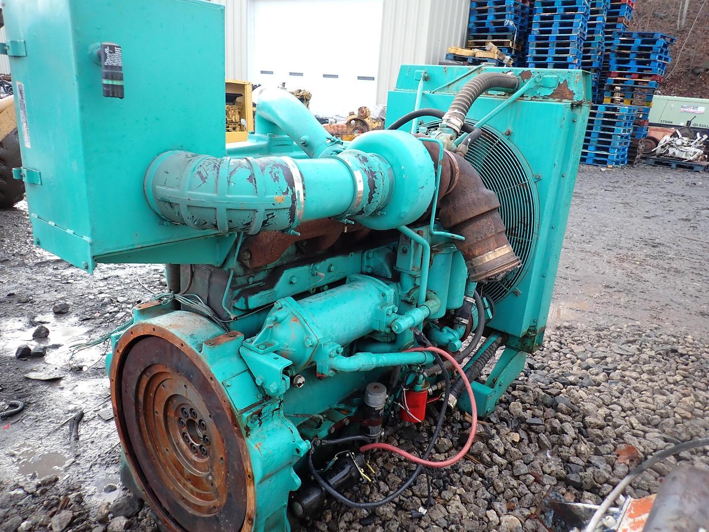 Allis Chalmers 25000 Turbo Diesel Engine COMPLETE TAKEOUT BIG AL 6138 ...