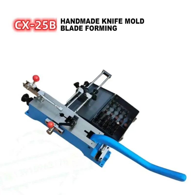 WD-25 Blade Forming Machine with 35 Dies Carton Cutting Bender Bending ...