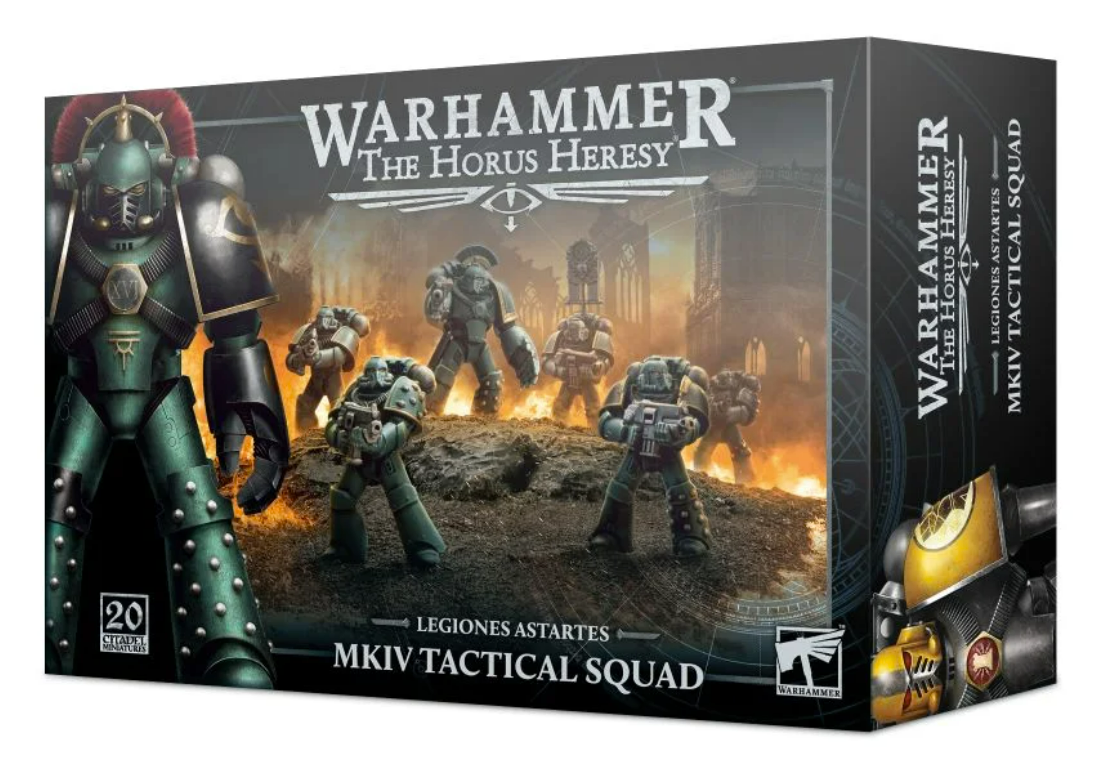 Mark IV Space Marines MKIV Tactical Squad 20x Warhammer 40K NIB ...
