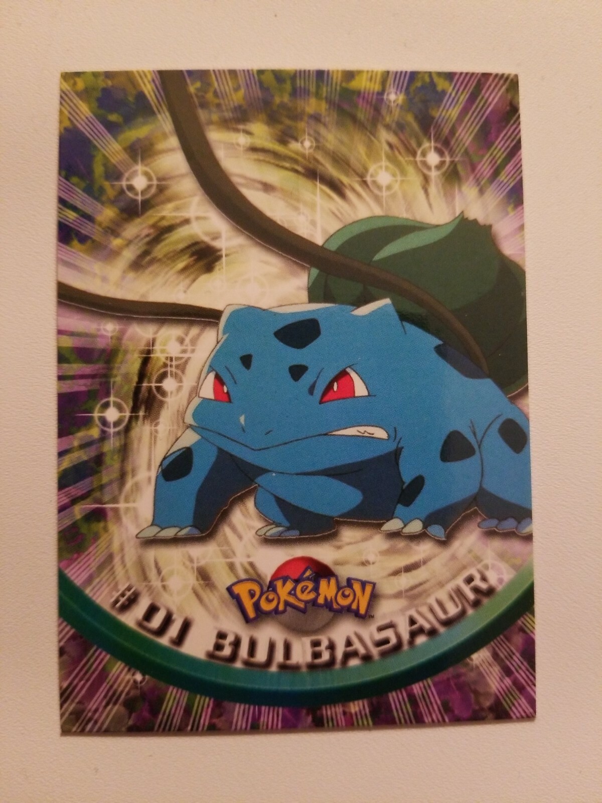 Topps 1999 Bulbasaur #1 Pokemon Trading Card T.V. Animation Edition | eBay
