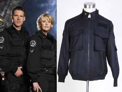 NEW Stargate SG1 Black Jacket Uniform cosplay Costume | eBay