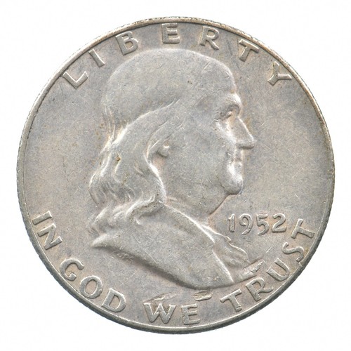 1952-S US Franklin 90% Silver Half Dollar Coin Collection Set Break ...