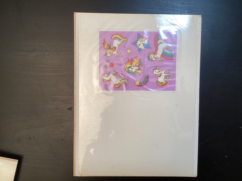 Vtg 1984 Hallmark "My Sticker Album" Bear Cover Anglund Rainbow Bears ...