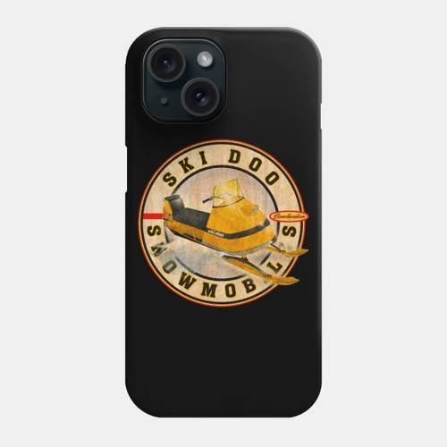 Ski Doo vintage Snowmobiles Phone Case - AVAILABLE IN GLOSSY OR MATTE ...