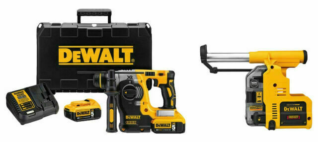 DEWALT DCH273P2 20V Battery Powered Rotary Hammer Kit for sale online ...