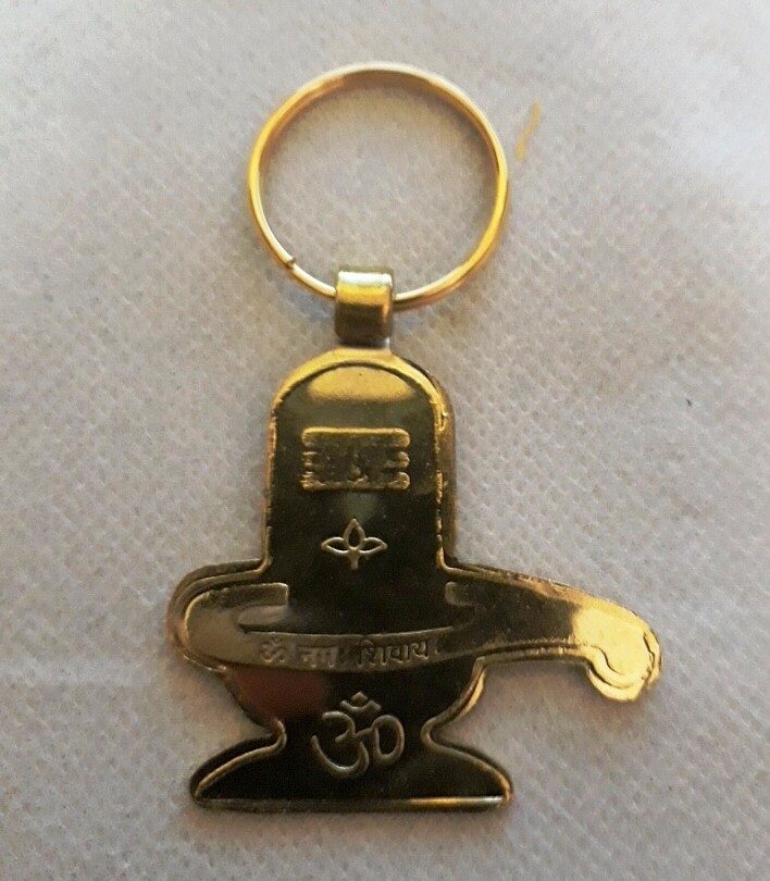 Beautiful Energized Shiv Ling Shaped Metallic Lord Shiv Mahakaal Key ...