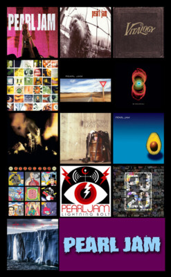 PEARL JAM album cover discography magnet (3.75" X 5.75") | eBay