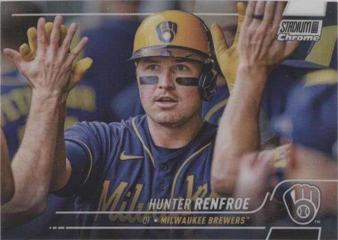 2022 Topps Stadium Club Chrome - Updates Hunter Renfroe #377 Refractor ...