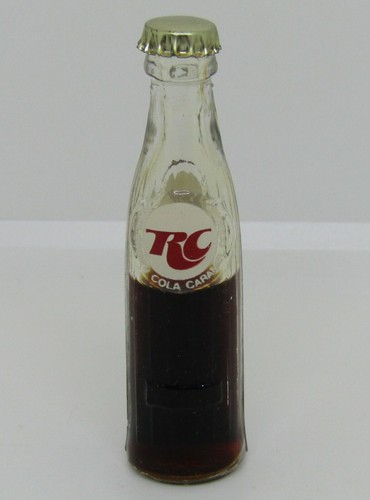 RC Royal Crown Cola Vintage Small Miniature Bottle | eBay