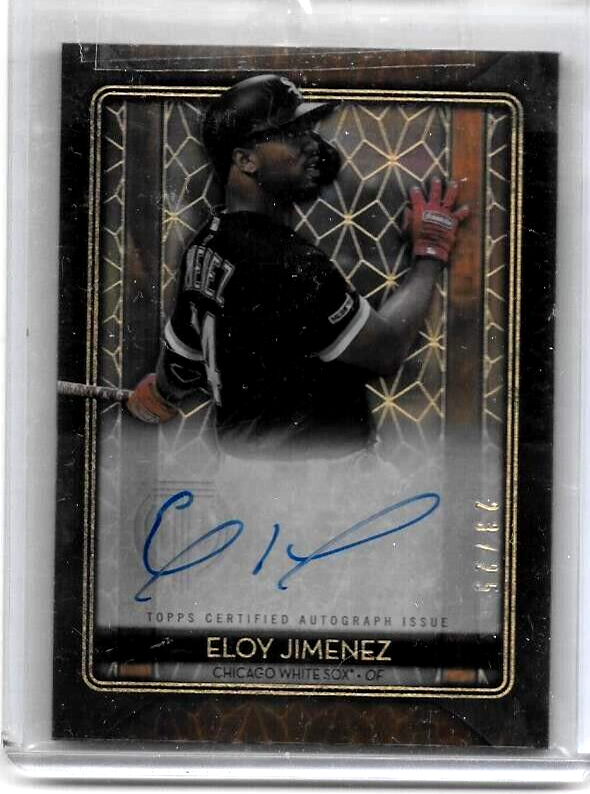 ELOY JIMENEZ 2020 TOPPS ICONIC PERSPECTIVE CERTIFIED AUTOGRAPH#23/25 | eBay