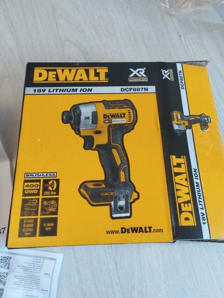 DEWALT DCF860 – Compact 20V Brushless Impact Drill with 282N.m Power ...