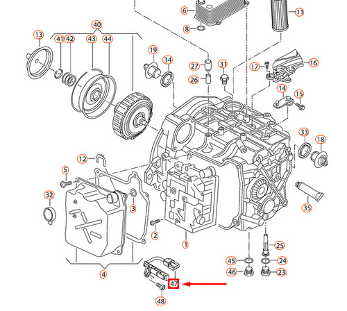 NEW AUDI Q3 8U SPEED SENSOR WITH TEMPERATURE SENSOR 0BH927321A OEM | eBay