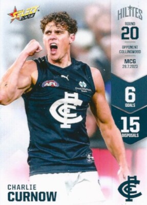 2023 afl select hilites round 20 charlie curnow card | eBay Australia