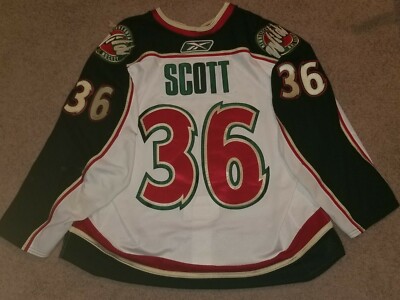John Scott Rookie Game Worn Jersey Wild Enforcer All Star NHL | eBay