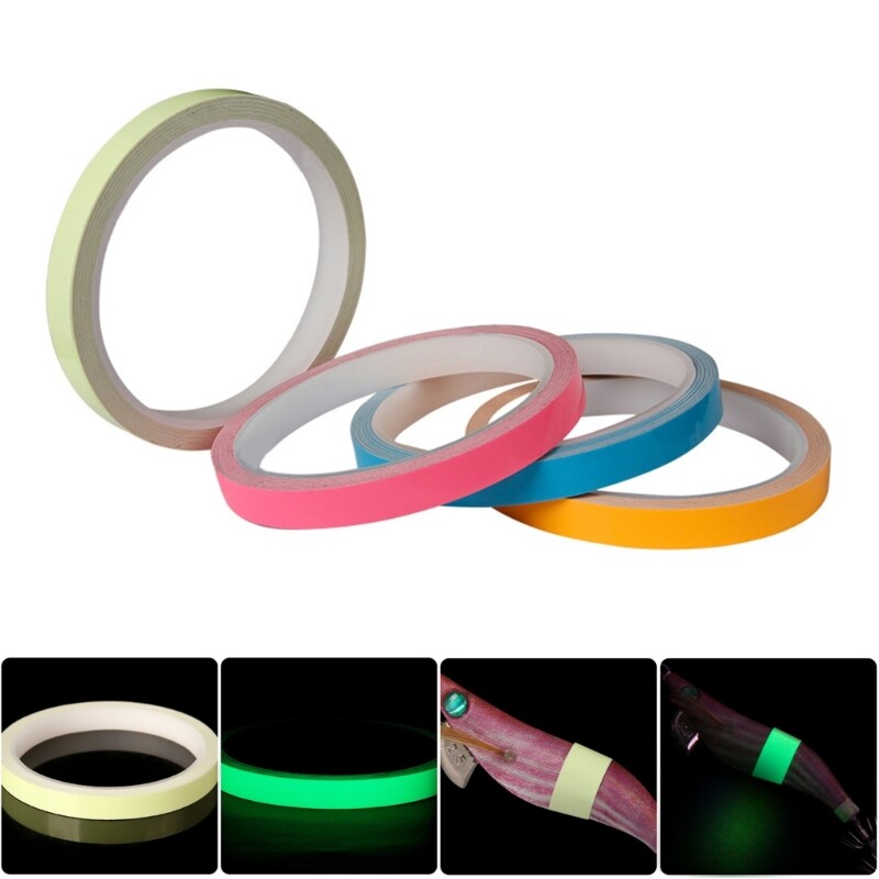 Fishing Rod Tape Self adhesive Luminous Tape Fluorescent Tape Fishing ...