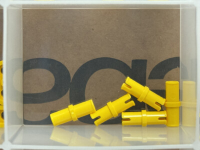 LEGO Parts - Yellow Technic, Pin without Friction Ridges - No 3673 ...