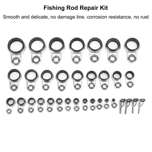 Fishing Rod Repair Kit Fishing Rod Building Repairing Parts Fishing Rod ...