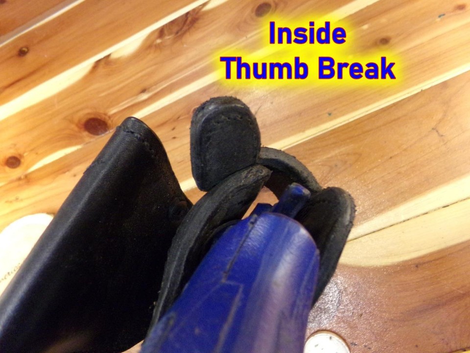 H900 #1-4 AS PB HUME Holster for S&W K Frame 10 15 19 66 RUGER Security ...