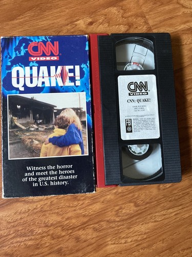 Quake! VHS 1994 CNN VIDEO 53939313031 | eBay