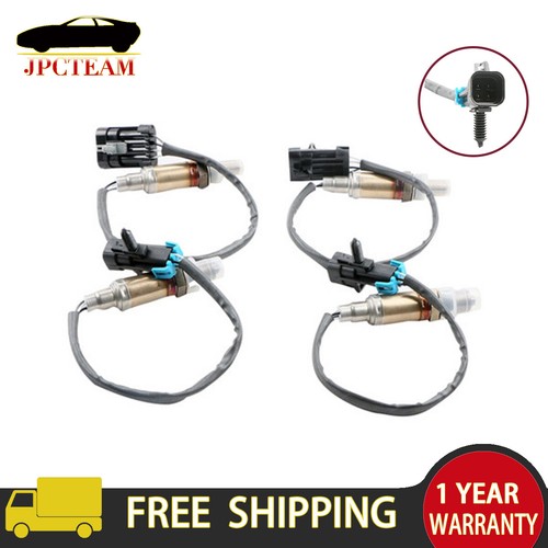 Set(4) Upstream&Downstream O2 Oxygen Sensor 1 2 For 1996-98 Chevrolet ...