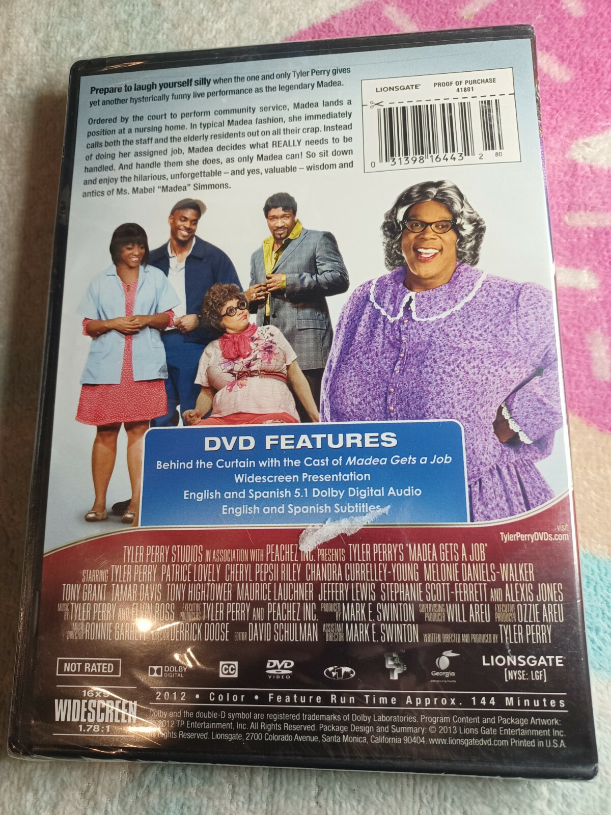 Tyler Perry's Madea Gets a Job (Play) [New DVD] Ac-3/Dolby Digital ...