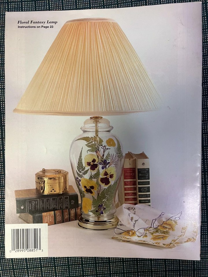 Pressed Flower Pretties Linda Lee Lindgren Plaid #8851 | eBay