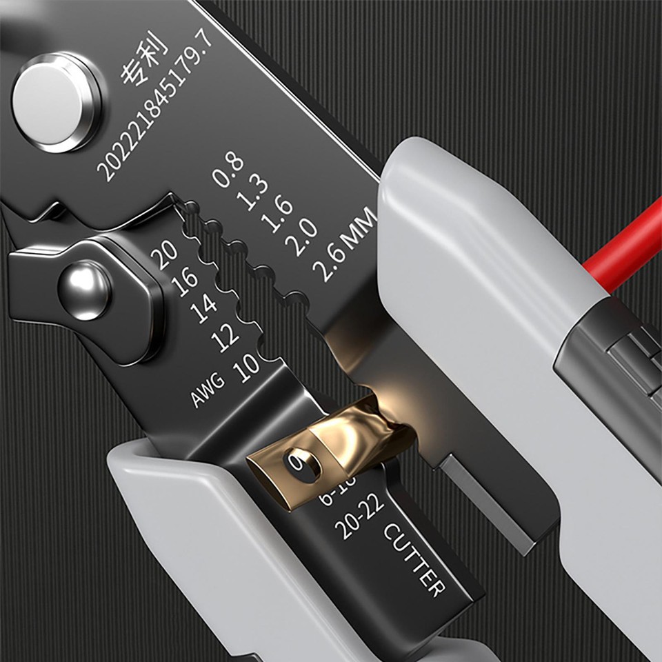 Multifunctional-Cable Wire Stripping Cutting Plier Cable Wire Stripper ...