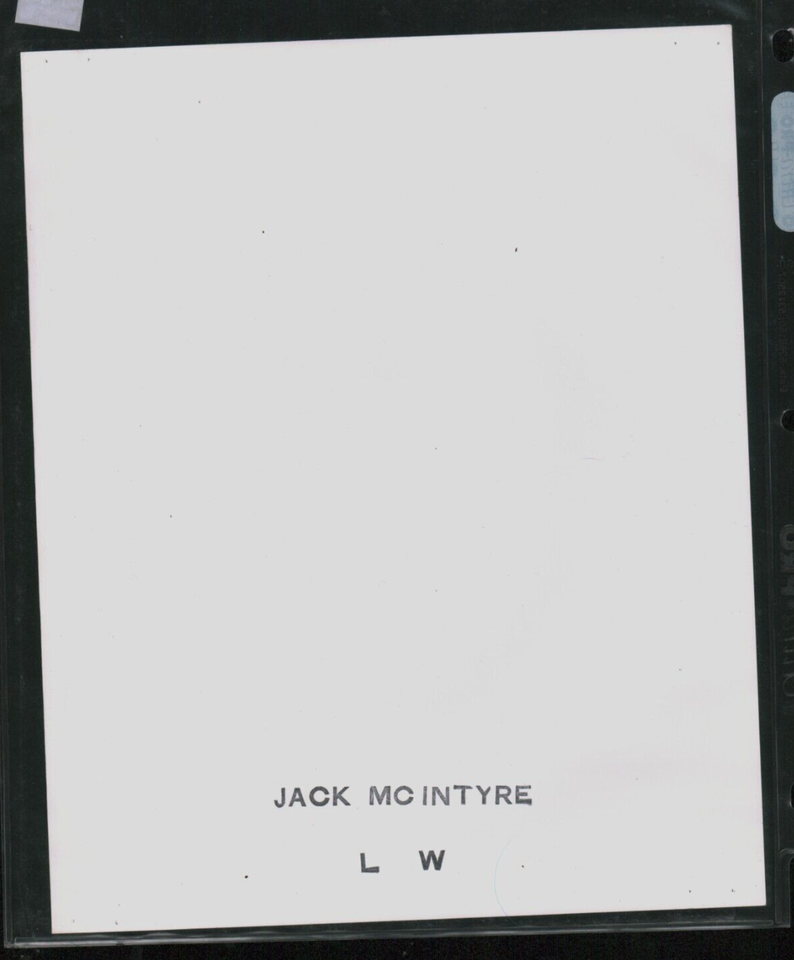 Original Mid-50's Jack McIntyre Chicago BlackHawks Photo (145730) | eBay