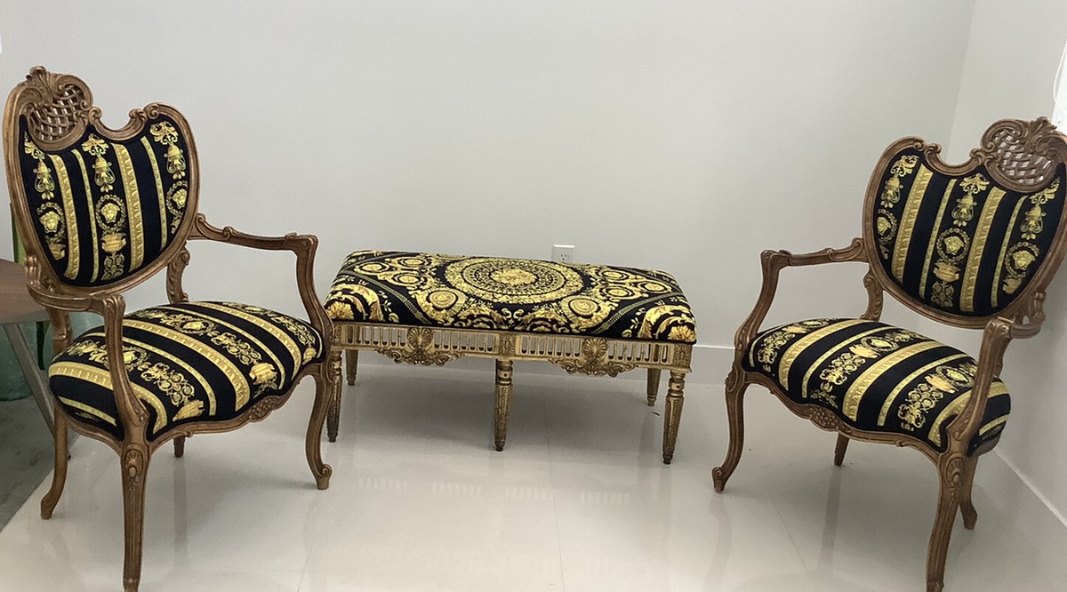 Versace Gold Chair Milady Armchair Versace Home Armchairs