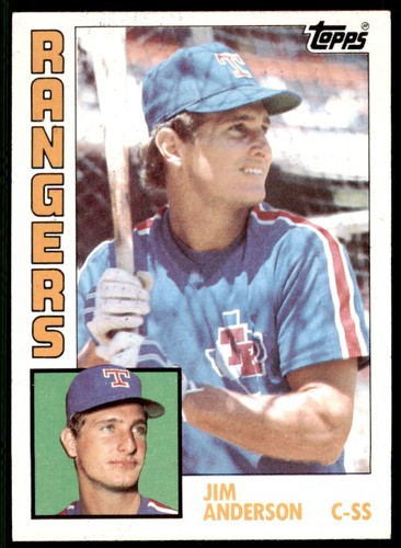 1984 Topps #353 Jim Anderson | eBay