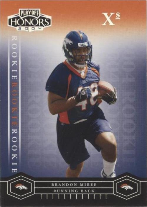 2004 Playoff Honors - Rookie Brandon Miree #119 XS /99 (RC) for sale ...