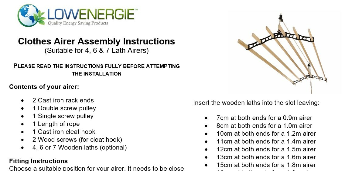 7 Lath Clothes Airer Ceiling Laundry Rack Maid Victorian Maiden Kitchen ...