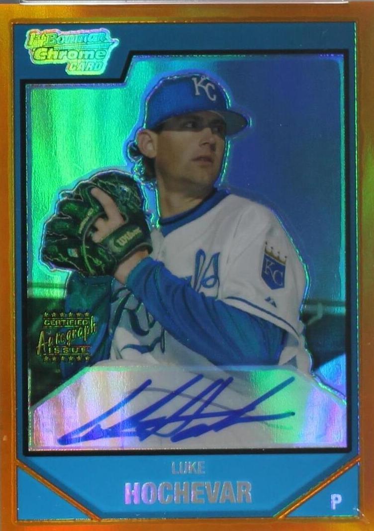 2007 Bowman Chrome - Prospects Prospect Autographs Luke Hochevar #BC230 ...