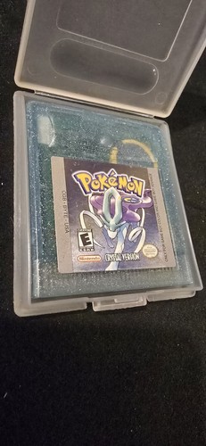 Pokemon Crystal AUTHENTIC - Tested W/ New Save Battery! | eBay