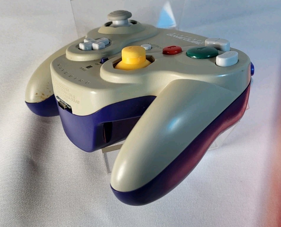 Custom! Nintendo WaveBird USB-C Wireless Controller & Dongle Grey ...