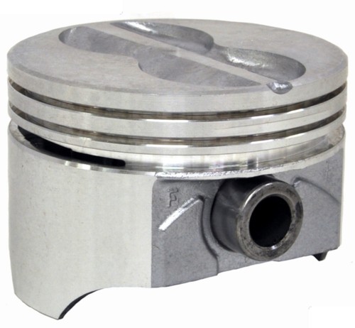 Enginetech Pistons Chevy 350 SBC Flat Top Pistons 4v .060 Set of 8 for ...