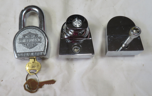 HARLEY-DAVIDSON HERITAGE SPRINGER FLSTS EVO 97-99 CHROME FORK LOCK ...