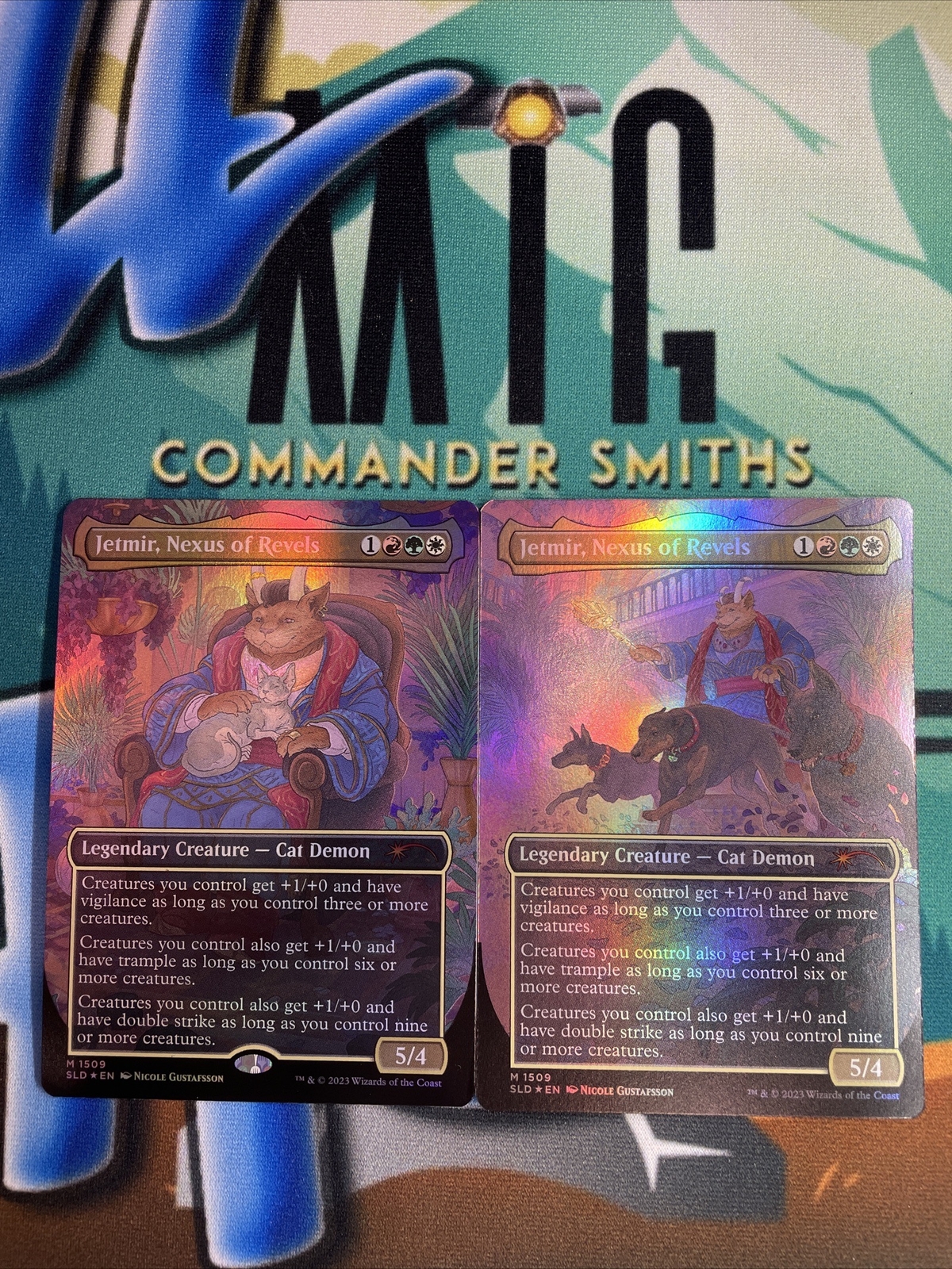 1x 😻🐶 Jetmir Nexus of Revels FLIP Borderless FOIL Secret Lair MTG NM ...