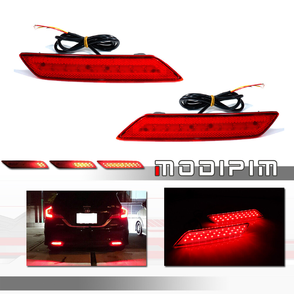 Sequential Tail Lights Car Led Bumper Reflector Brake Tail Lights For ...