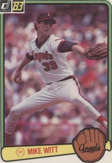 1983 Donruss - Mike Witt #416 for sale online | eBay