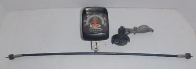 Vintage HUFFY Speedometer Bicycle Bike Speedometer w/Bracket and Cable ...